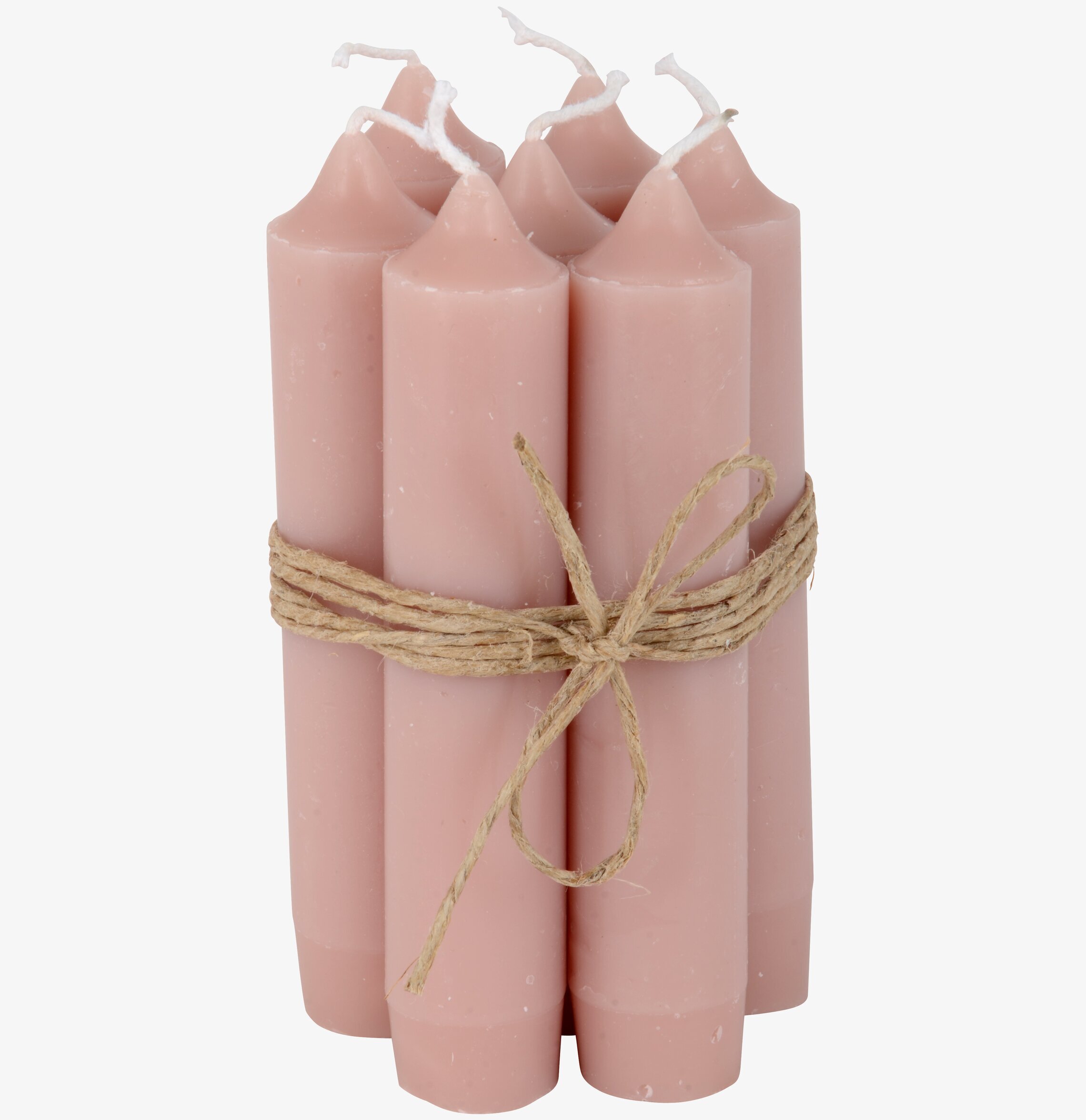 Stearinljus Rosa Malva - IB Laursen - Ljus - RumAttÄlska.se